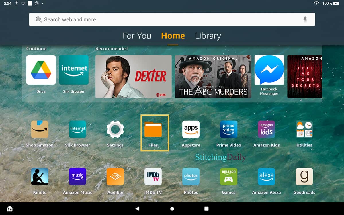 Install Pattern Keeper on Amazon Fire Tablet - Stitching Daily