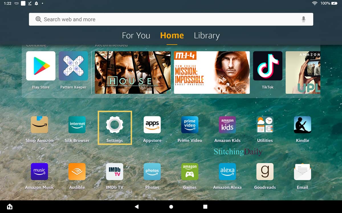 Install Pattern Keeper on Amazon Fire Tablet - Stitching Daily